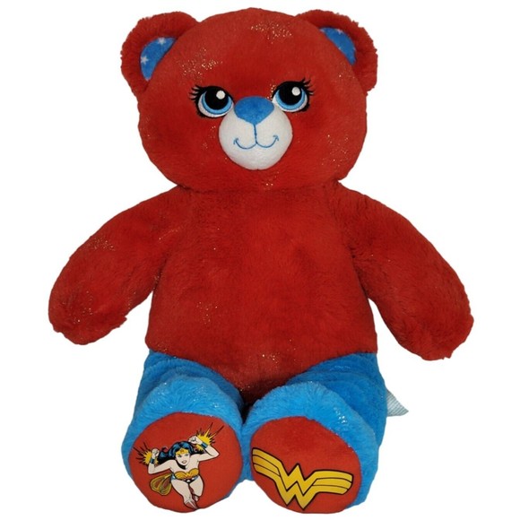 Toys | Build A Bear Workshop Dc Comics Wonder Woman Plush Stuffed Bear ...